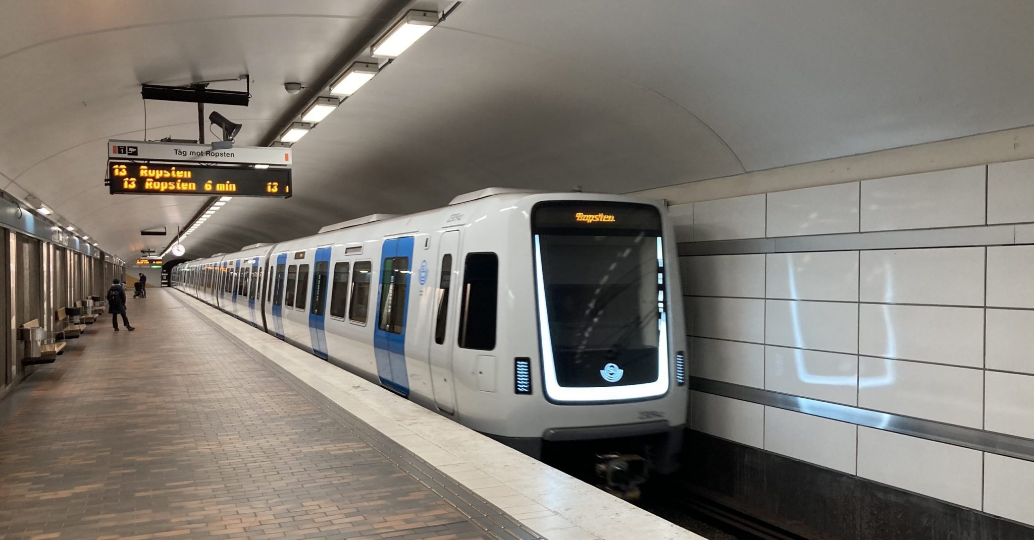 Les rames du métro de Stockholm changent de visage - Ville, Rail et Transports