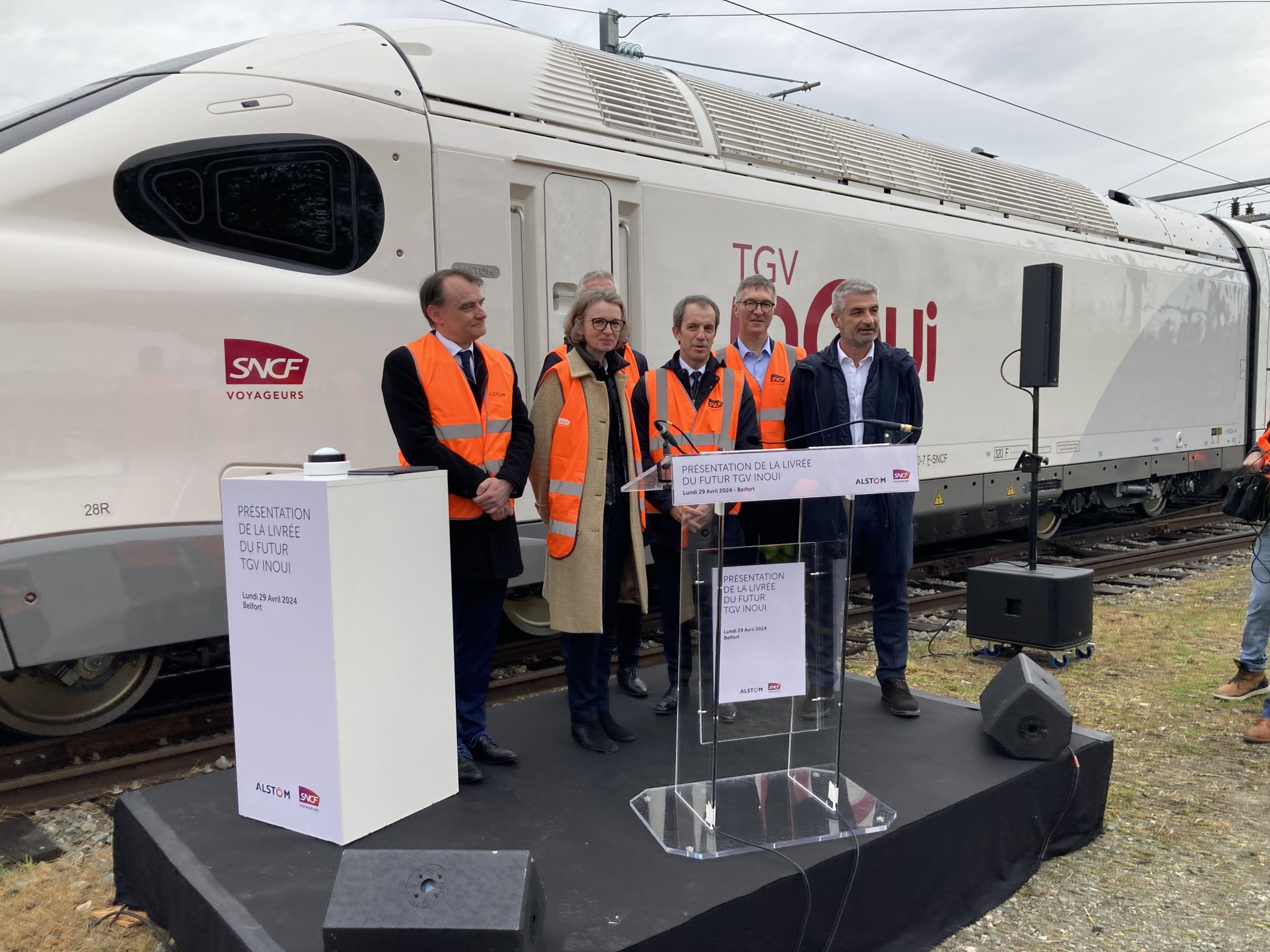 La livrée du TGV M a été dévoilée - laviedurail